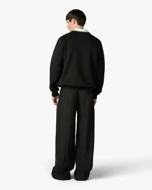 Casablanca Tennis Club Icon Pyramid Abduction Sweatshirt - Black
