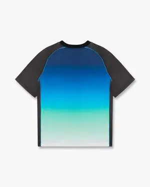 Casablanca Blue & Gradient Short Sleeve Football Shirt
