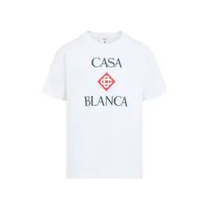 Casablanca Logo-print T-shirt - White