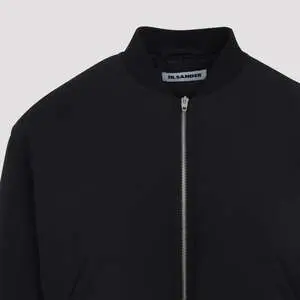 JIL SANDER Cropped Bomber Jacket