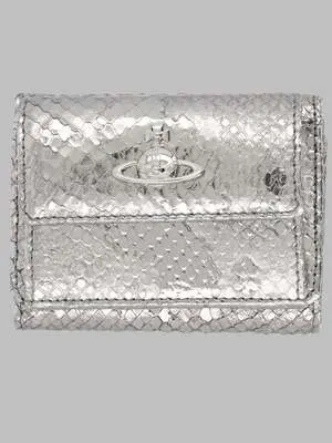 VIVIENNE WESTWOOD Orb Detail Wallet - Gray