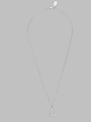 VIVIENNE WESTWOOD Carmela Bas Relief Pendant Necklace - Silver