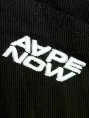 AAPE BY *A BATHING APE Embroidered Cotton Shorts