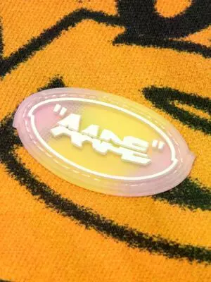 AAPE BY *A BATHING APE Graffiti Print Cotton Shorts