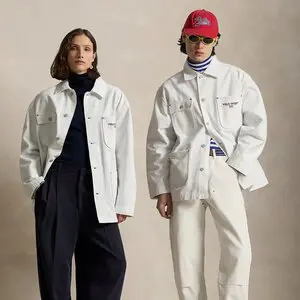 Men's Embroidered Twill Jackets