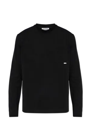 JIL SANDER Long Sleeve T-shirt - Black