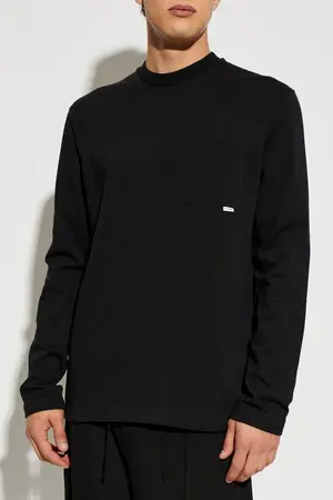 JIL SANDER Long Sleeve T-shirt - Black
