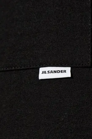 JIL SANDER Long Sleeve T-shirt - Black
