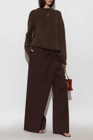 JIL SANDER Wool And Alpaca Blend Crew Neck Sweater