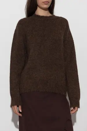 JIL SANDER Wool And Alpaca Blend Crew Neck Sweater