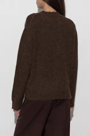 JIL SANDER Wool And Alpaca Blend Crew Neck Sweater