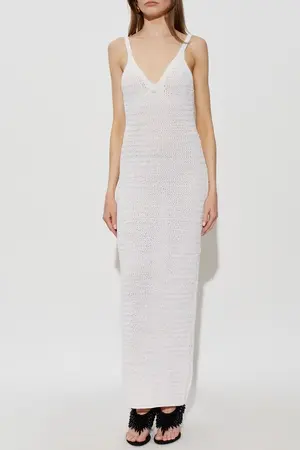 Balmain Crochet Maxi Dress