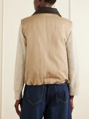 Brunello Cucinelli Reversible Padded Gilet - Gray