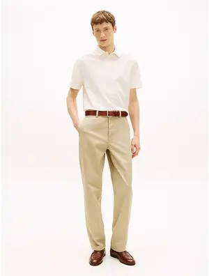 Tommy Hilfiger Th Performance Lightweight Polo - Ivory Petal