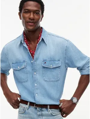 Tommy Hilfiger Relaxed Fit Denim Shirt
