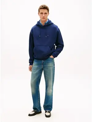 Tommy Hilfiger Back Flag Logo Pullover Hoodie