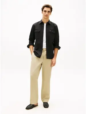 Tommy Hilfiger Regular Fit Brushed Twill Overshirt