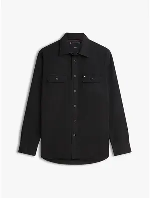 Tommy Hilfiger Regular Fit Brushed Twill Overshirt