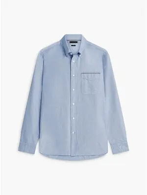 Tommy Hilfiger Regular Fit Stripe Pocket Oxford Shirt