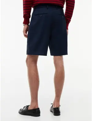 Tommy Hilfiger Pleated Wool Chino Shorts