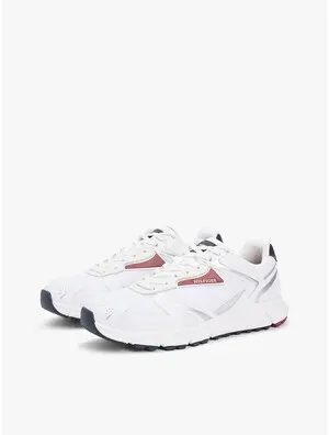Tommy Hilfiger Mix Media Runner Sneaker - White