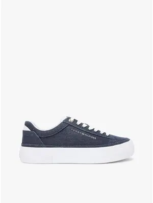 Tommy Hilfiger Canvas Platform Sneaker