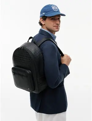 Tommy Hilfiger Allover Flag Logo Backpack