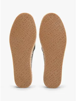 Tommy Hilfiger Th Monogram Leather Espadrilles