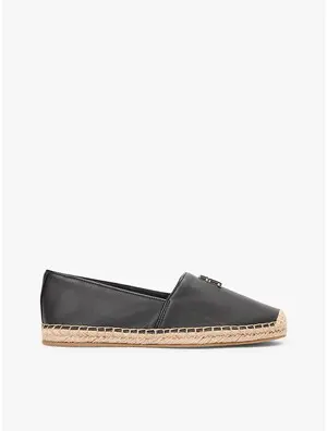 Tommy Hilfiger Th Monogram Leather Espadrilles