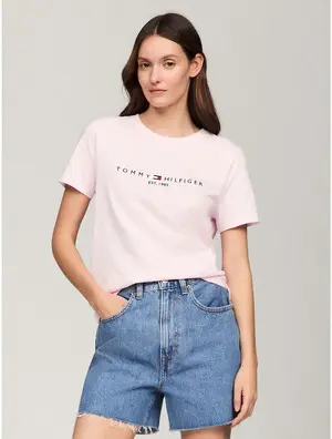 Tommy Hilfiger Drop Shoulder T-shirts For Women