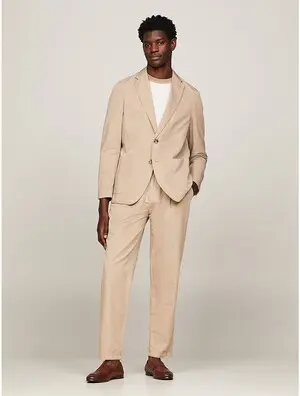 Tommy Hilfiger Regular Fit Cotton And Linen Blazer