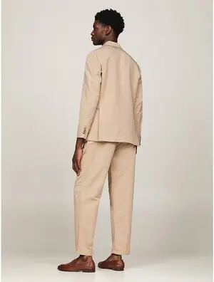 Tommy Hilfiger Regular Fit Cotton And Linen Blazer