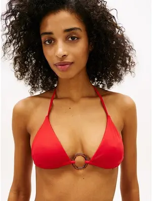 Tommy Hilfiger O-ring Triangle Bikini Top