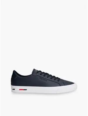 Tommy Hilfiger Flag Stripe Vulcanized Leather Sneaker