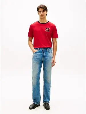 Tommy Hilfiger Hilfiger Logo T-shirt Red