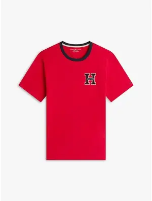 Tommy Hilfiger Hilfiger Logo T-shirt Red