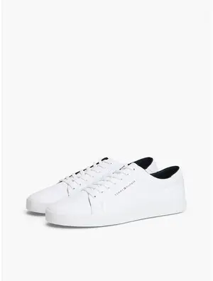Tommy Hilfiger Vulcanized Canvas Sneakers - White