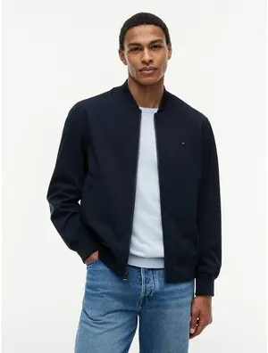 Tommy Hilfiger Water-repellent Bomber Jacket - Navy