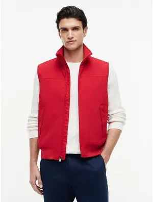 Tommy Hilfiger Water-repellent Regatta Vest - Medium Red