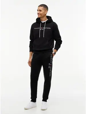 Tommy Hilfiger Tommy Logo Sweatpant - Black