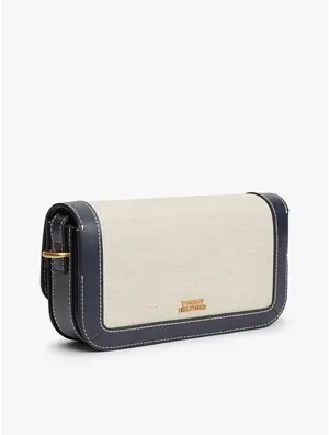 Tommy Hilfiger Script Monogram Crossbody Bag - Space Blue