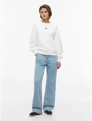 Tommy Hilfiger Boxy Fit Crewneck Sweatshirt