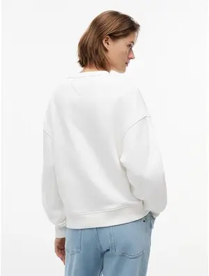 Tommy Hilfiger Boxy Fit Crewneck Sweatshirt
