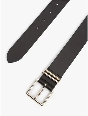 Tommy Hilfiger Square Buckle Leather Belt