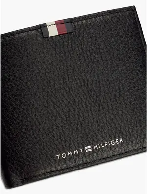 Tommy Hilfiger Leather Card & Coin Wallet