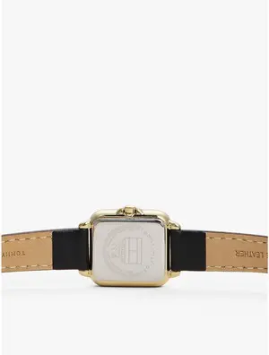 Tommy Hilfiger Leather Strap Dress Watch