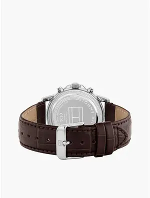 Tommy Hilfiger 40mm Leather Strap Dress Watch