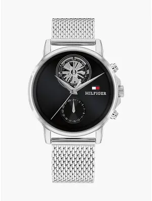 Tommy Hilfiger 40mm Mesh Strap Dress Watch