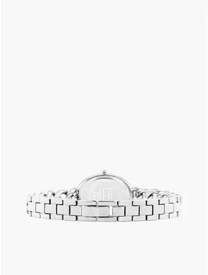 Tommy Hilfiger Textured Oval Dial Chain Watch
