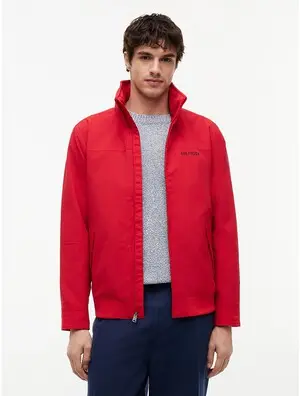 Tommy Hilfiger Water-resistant Hooded Regatta Jacket - Primary Red